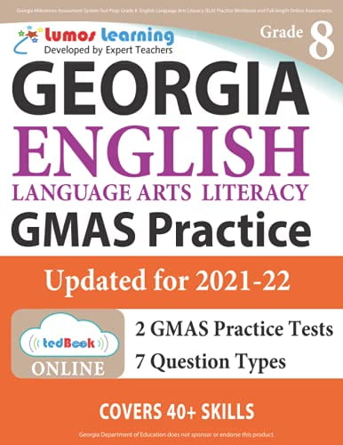 Pre-Owned Georgia Milestones Assessment System Test Prep: Grade 8 ...