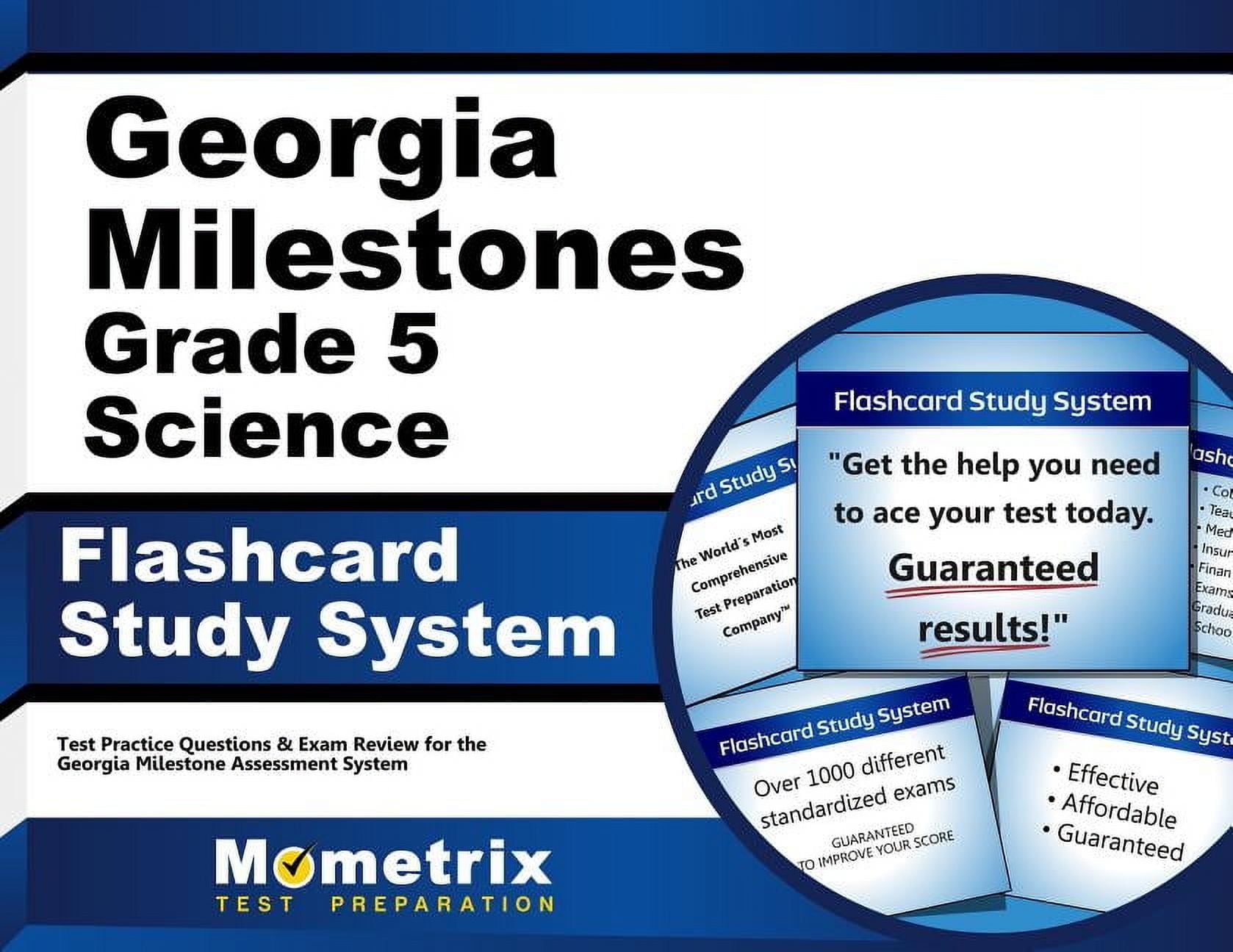 Georgia Milestones Grade 5 Science Flashcard Study System : Georgia ...