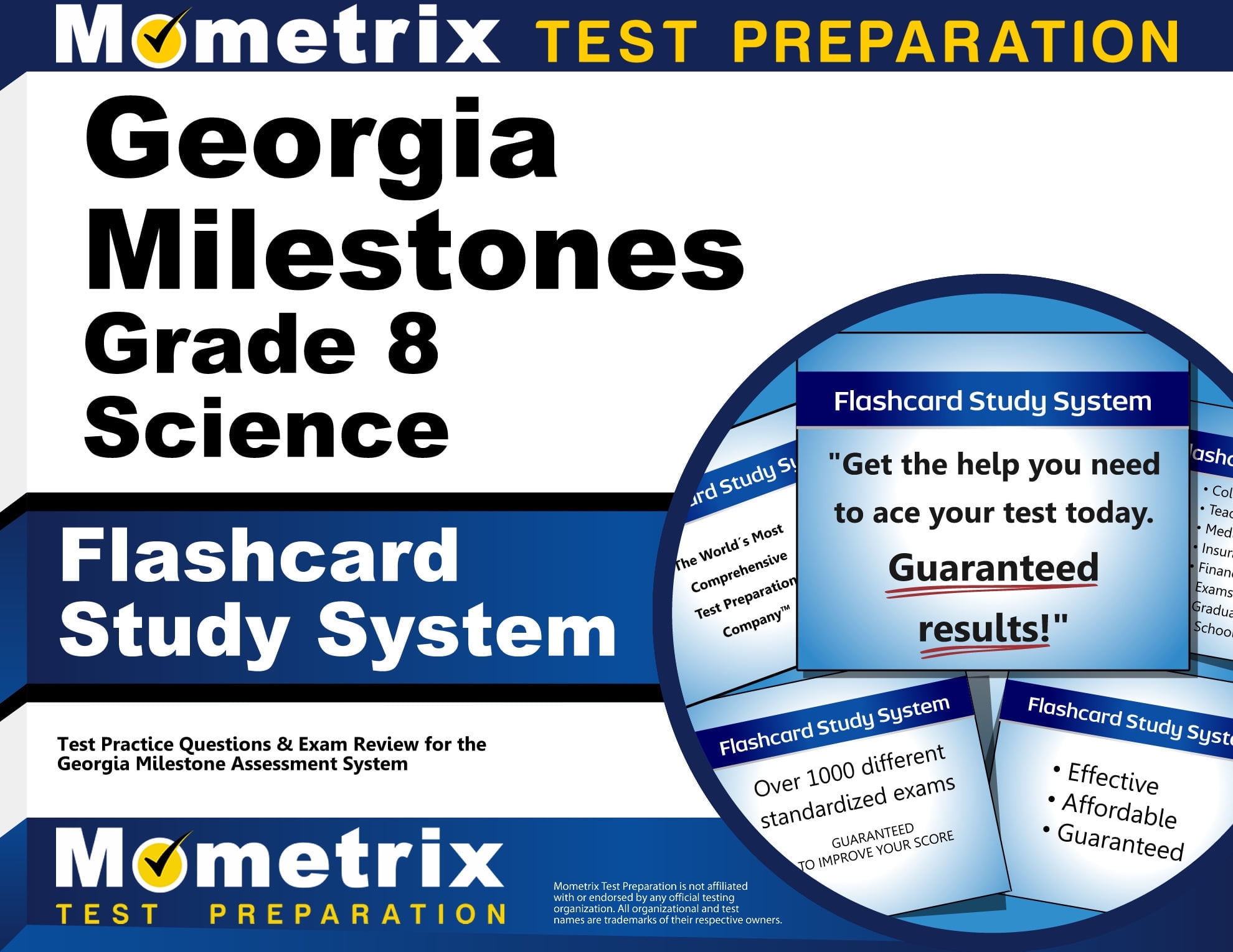 Georgia Milestones Grade 8 Science Flashcard Study System : Georgia ...