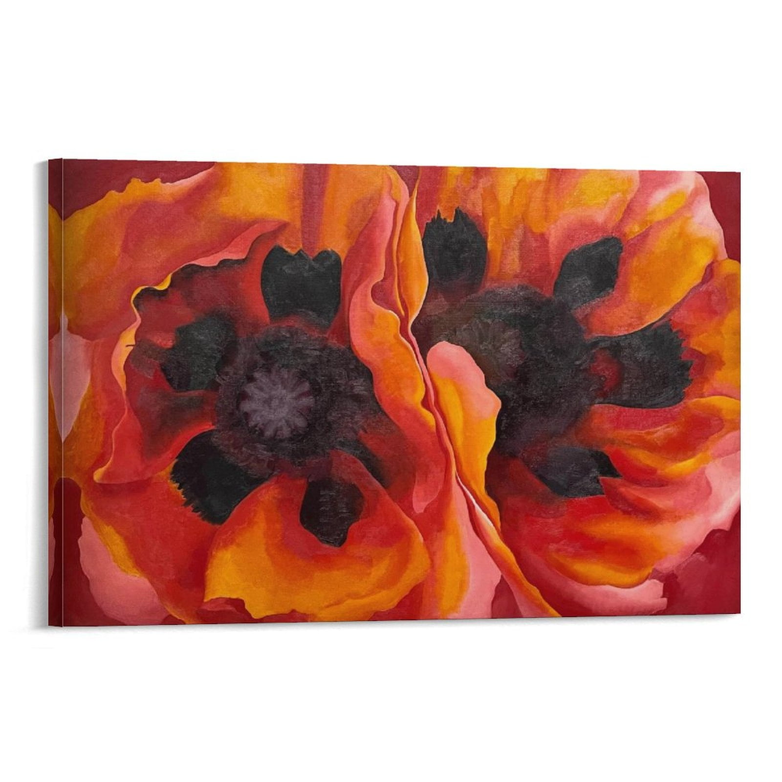 Georgia O'Keeffe Abstract Painter Flowers Poster Posters Wall Art ...