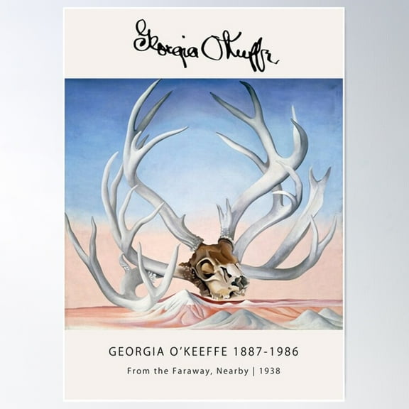 Georgia O'Keeffe 'Geraldâ€™S Tree I' Vintage Art Poster For Elegant ...