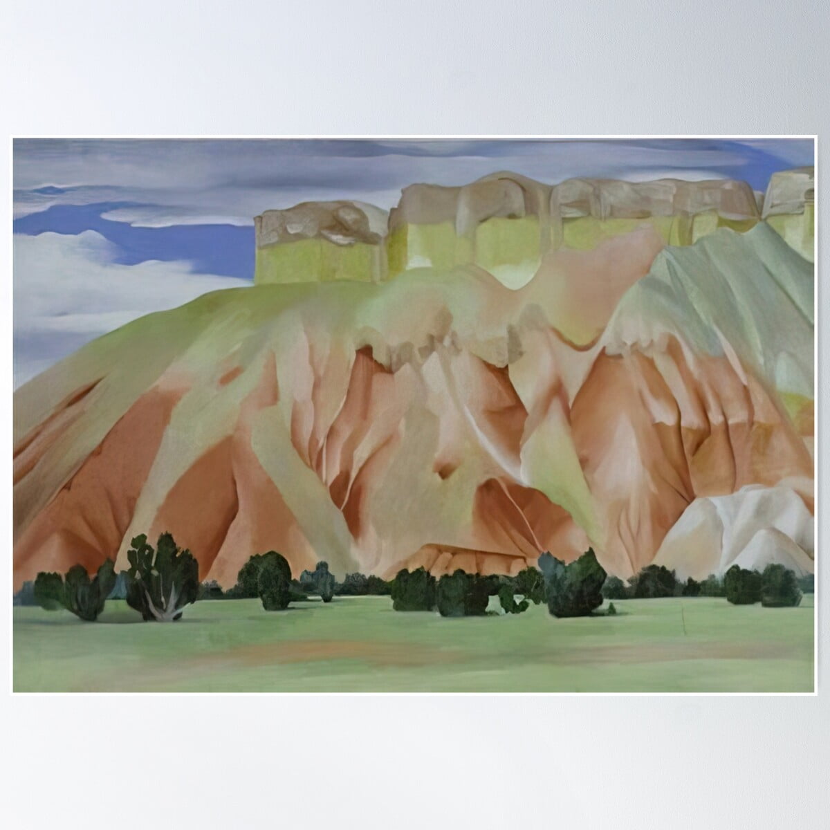 Georgia Okeeffe My Backyard Poster Wall Art, Modern Wall Decor For ...