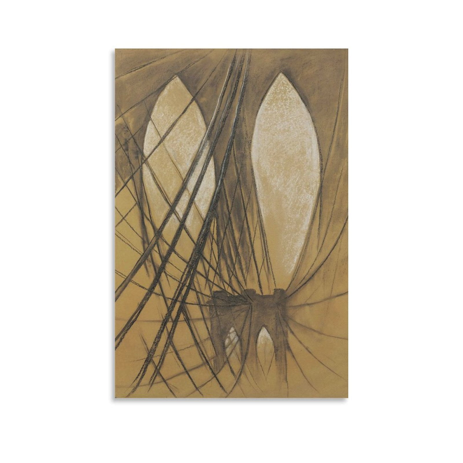 Georgia Okeeffe Semi Realistic Poster Artist Painting Poster Cool ...