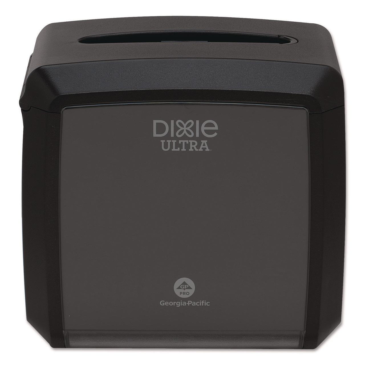 Dixie Ultra Tabletop Napkin Dispenser 7.6" x 6.1" x 7.2" Black 54527A ...