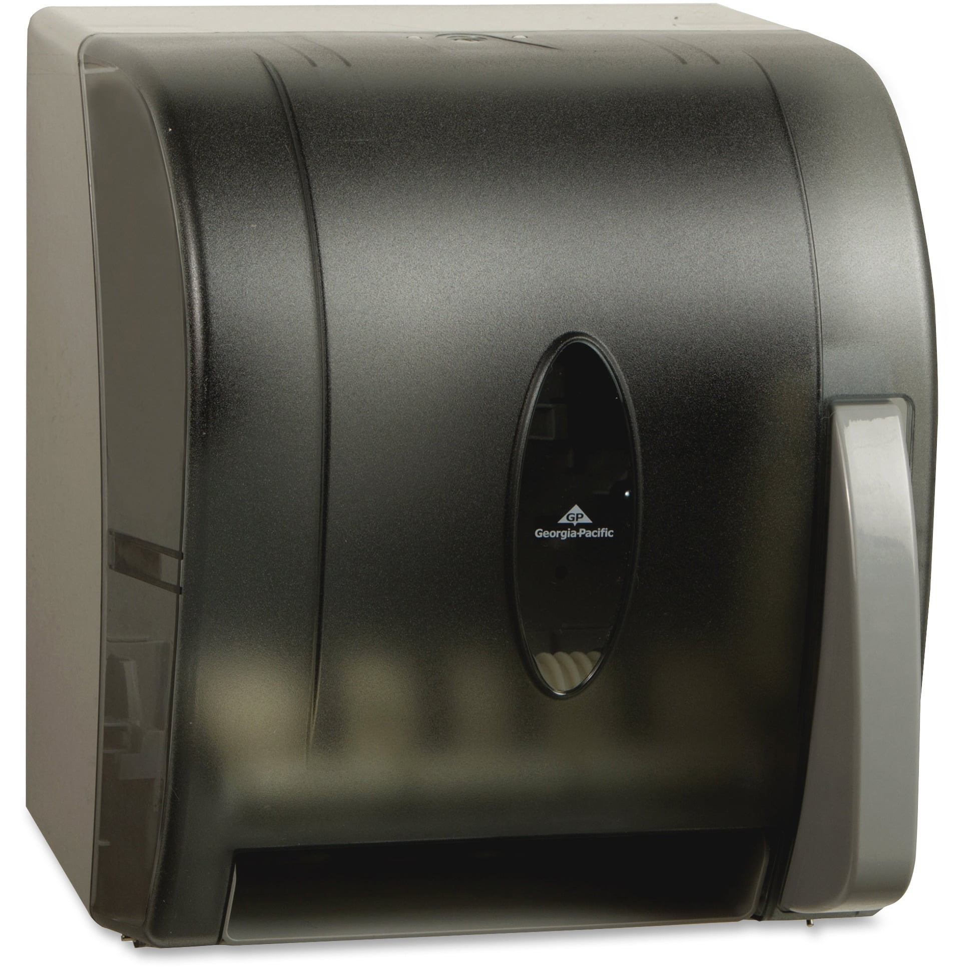 Georgia-Pacific Hygienic Push Paddle Roll Towel Dispenser, Translucent ...