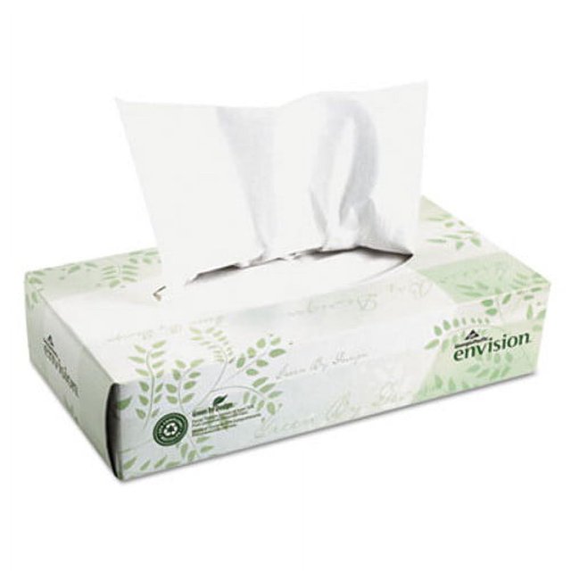 Georgia Pacific Professional Facial Tissue 2-Ply White 100 Sheets Box ...