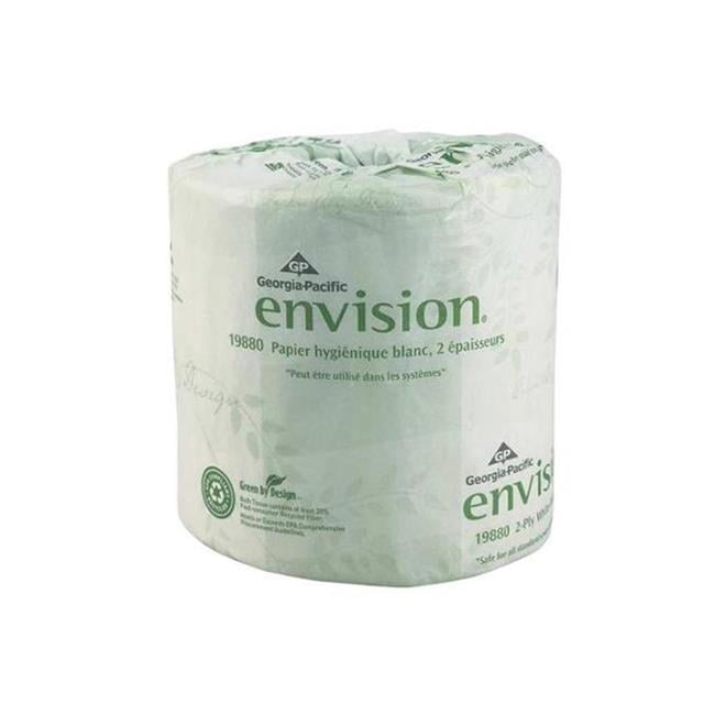 Georgia Pacific RP 19880-01 PEC 2ply White Envision Embossed Bathroom ...
