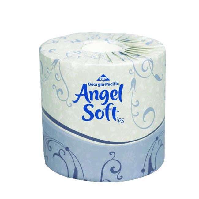 Georgia-Pacific Std-Roll 2Ply Toilet Tissue Wrap - White - Walmart.com