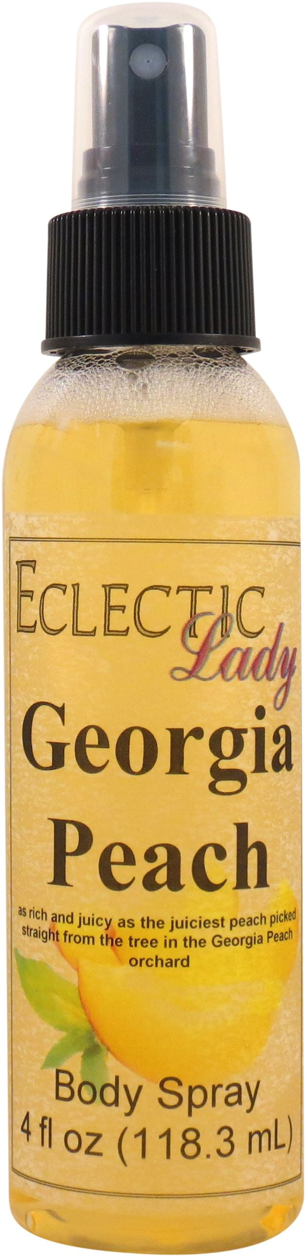 Georgia Peach Body Spray, Eclectic Lady, Hydrating Mist, Unisex, 4 oz ...