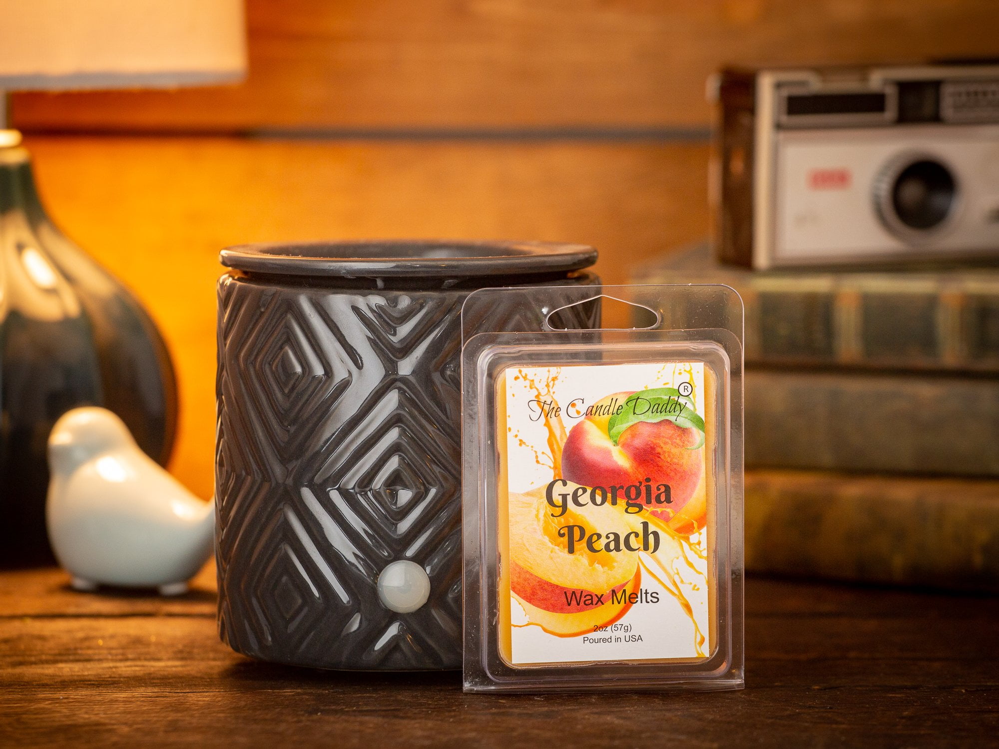 Georgia Peach - Southern Peach Fruit Scented Melt- Maximum Scent Wax ...