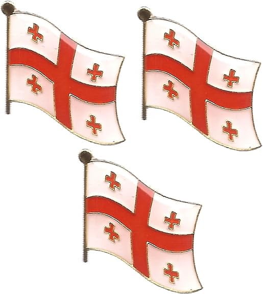 Georgia Republic Single Flag Lapel Pins, Pack of 3 - Walmart.com