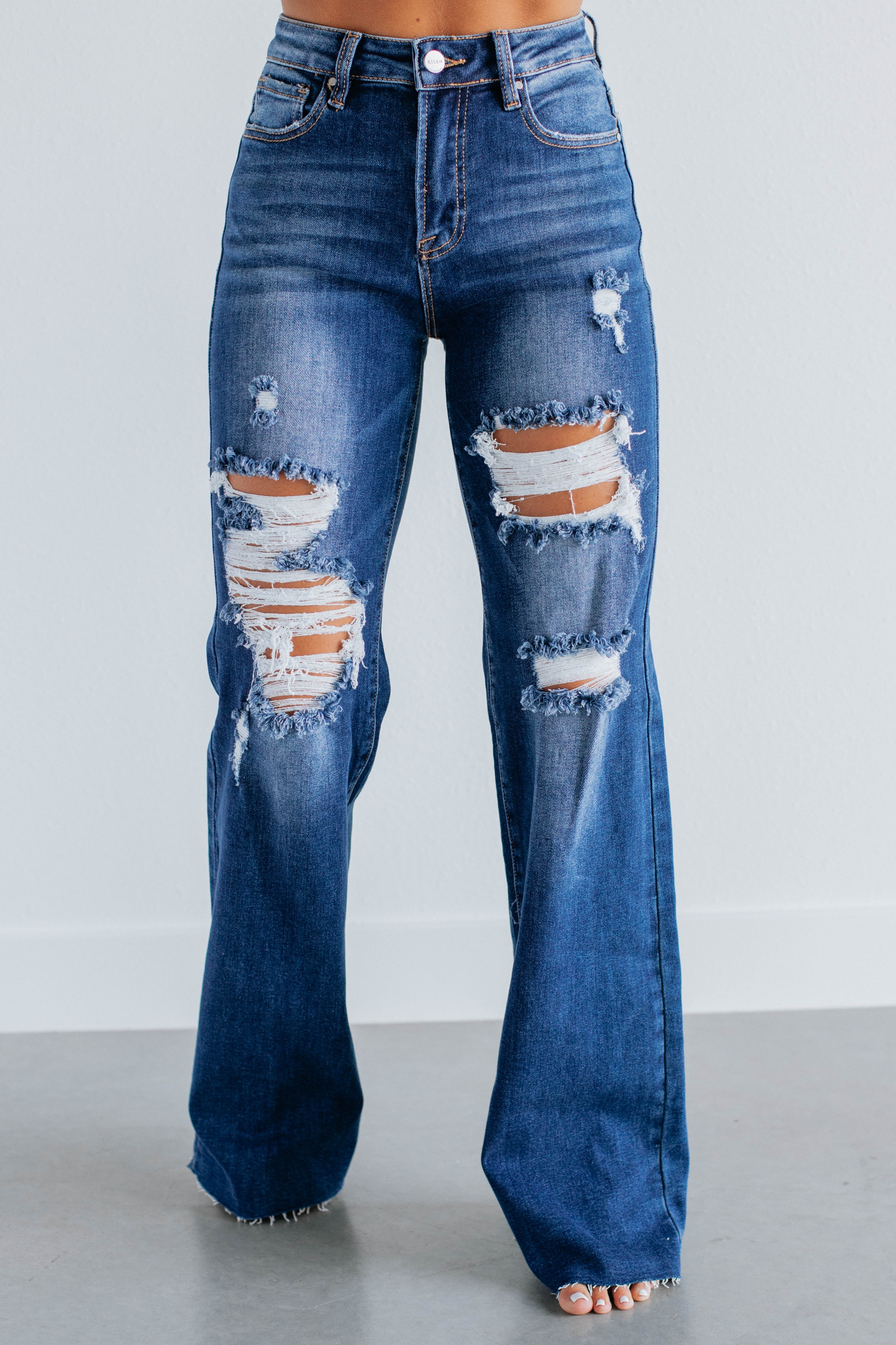 Georgia Risen Jeans - Dark Wash - Walmart Business Supplies