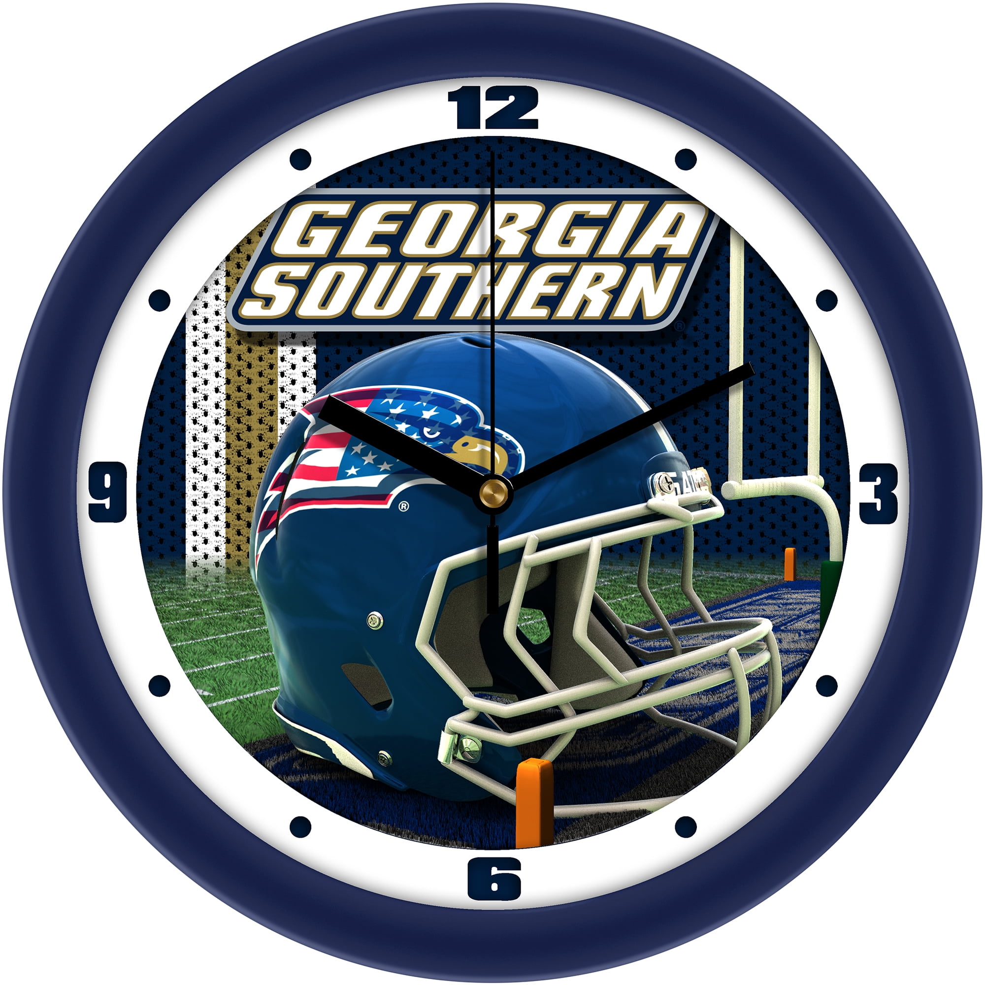 Georgia Southern Eagles 11.5'' Suntime Premium Glass Face Football ...