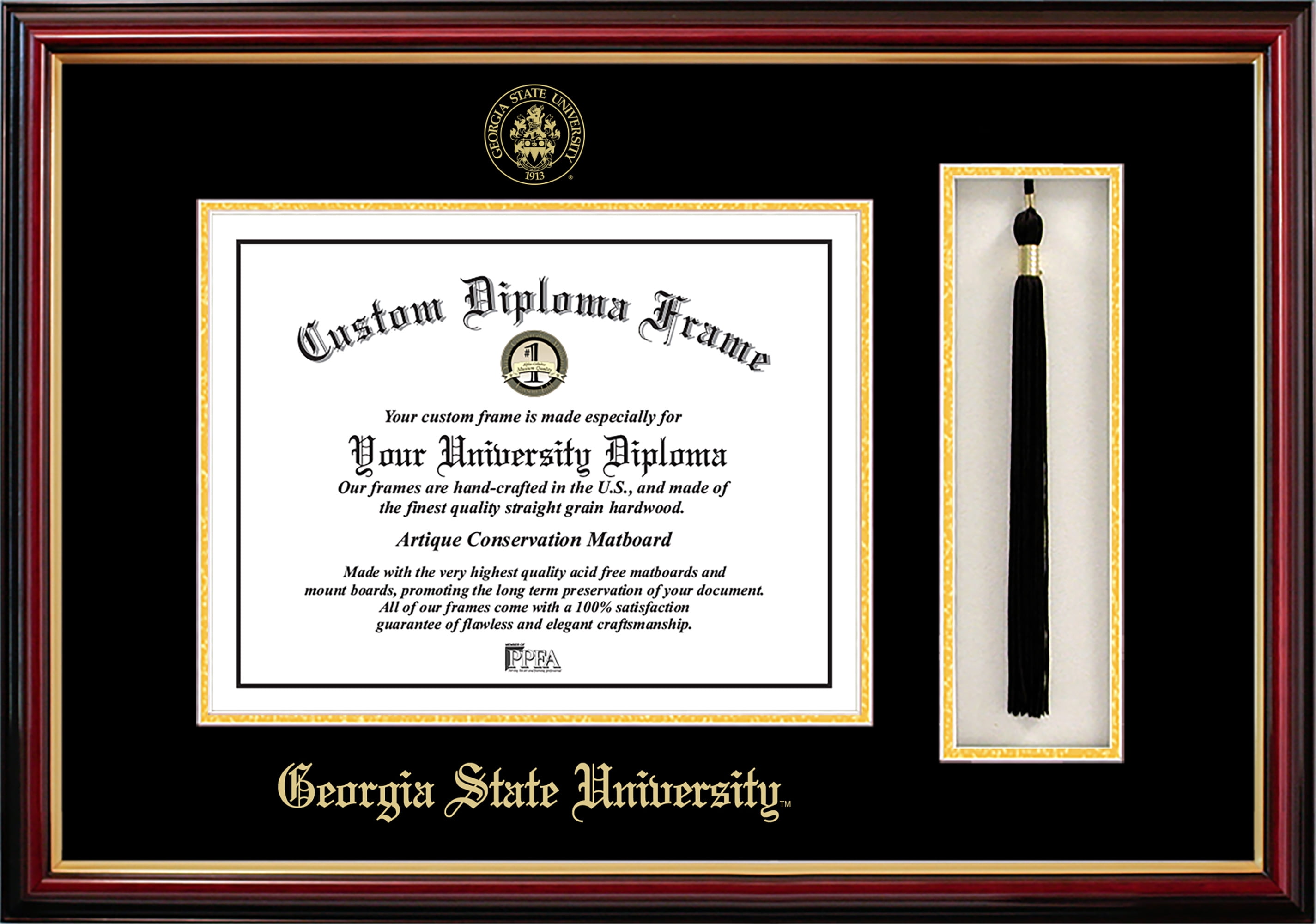 Georgia State University 14" x 17" Tassel Box and Diploma Frame ...