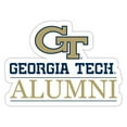 Georgia Tech Yellow Jackets 4 in. Laser Cut Alumni Vinyl Decal Sticker ...