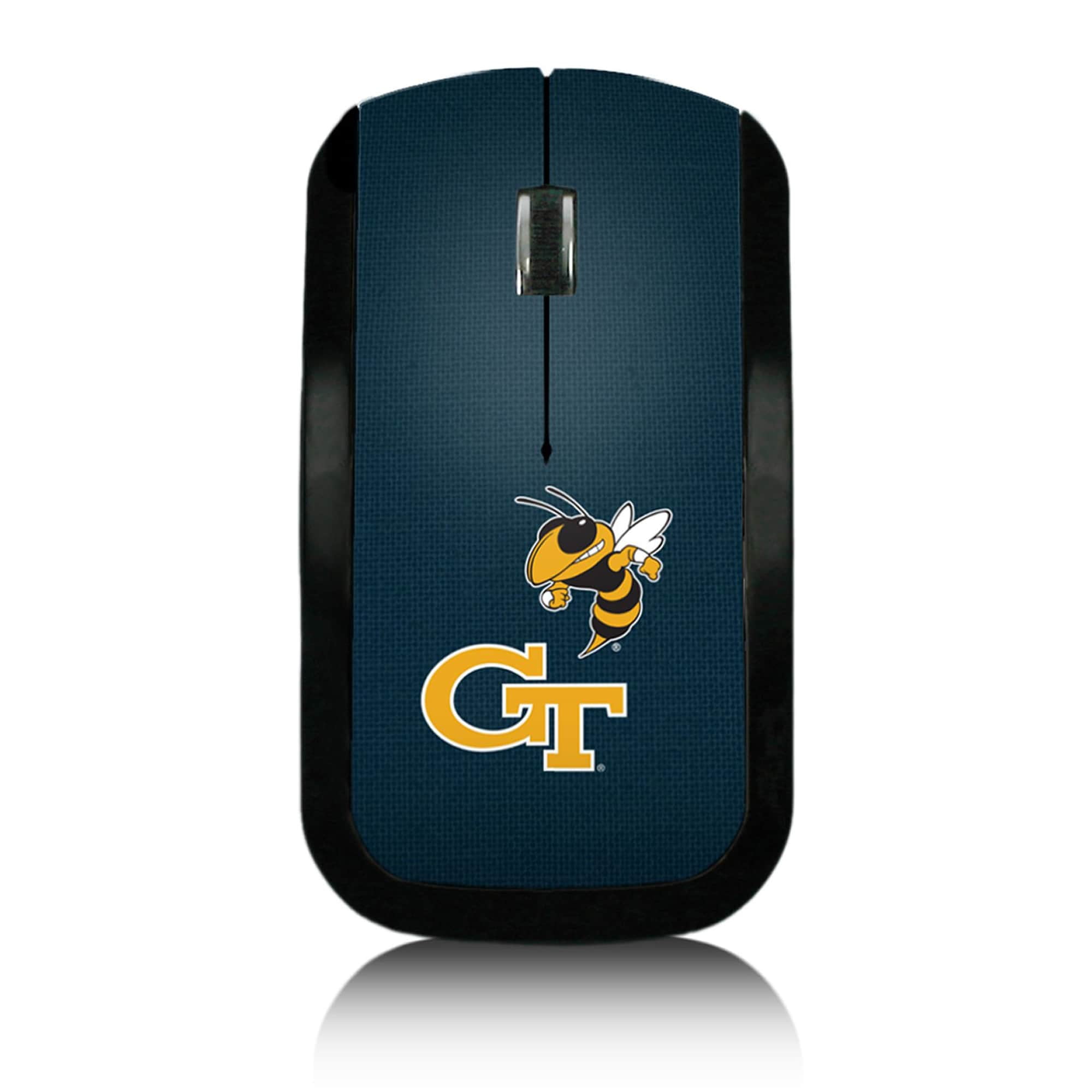 Georgia Tech Yellow Jackets Solid Design Wireless Mouse - Walmart.com
