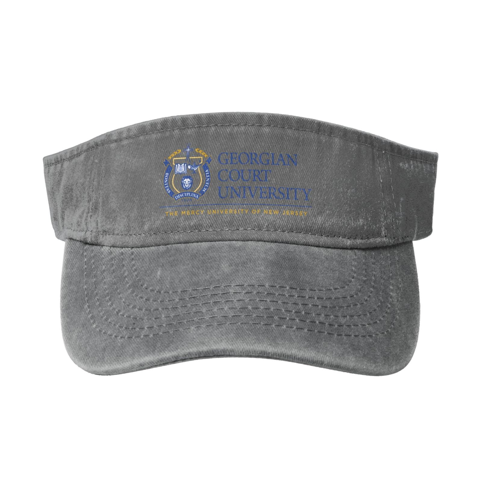 Georgian Court University Logo Washed Cowboy Empty Top Baseball Sun Cap ...