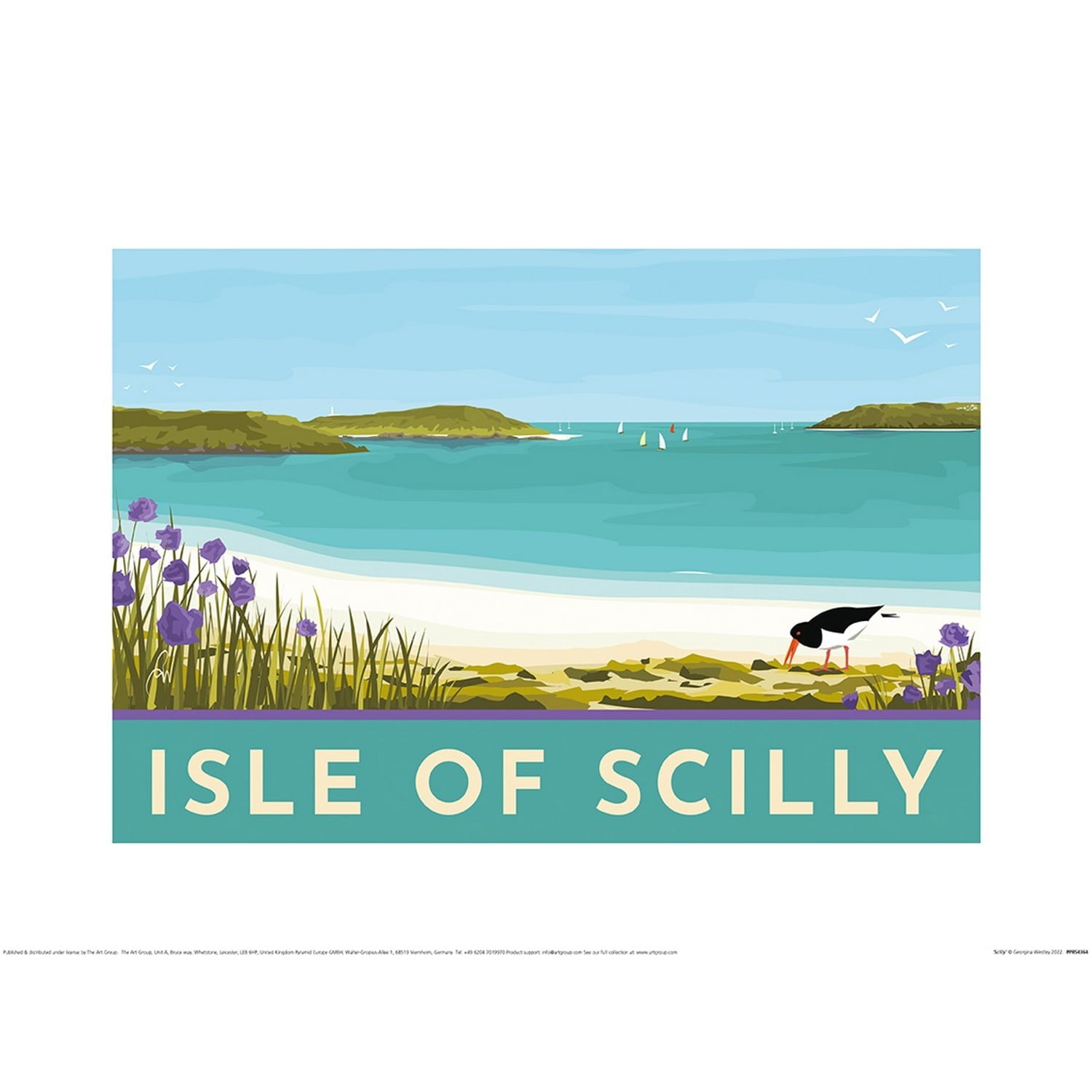 Georgina Westley Isle Of Scilly Print - Walmart.com