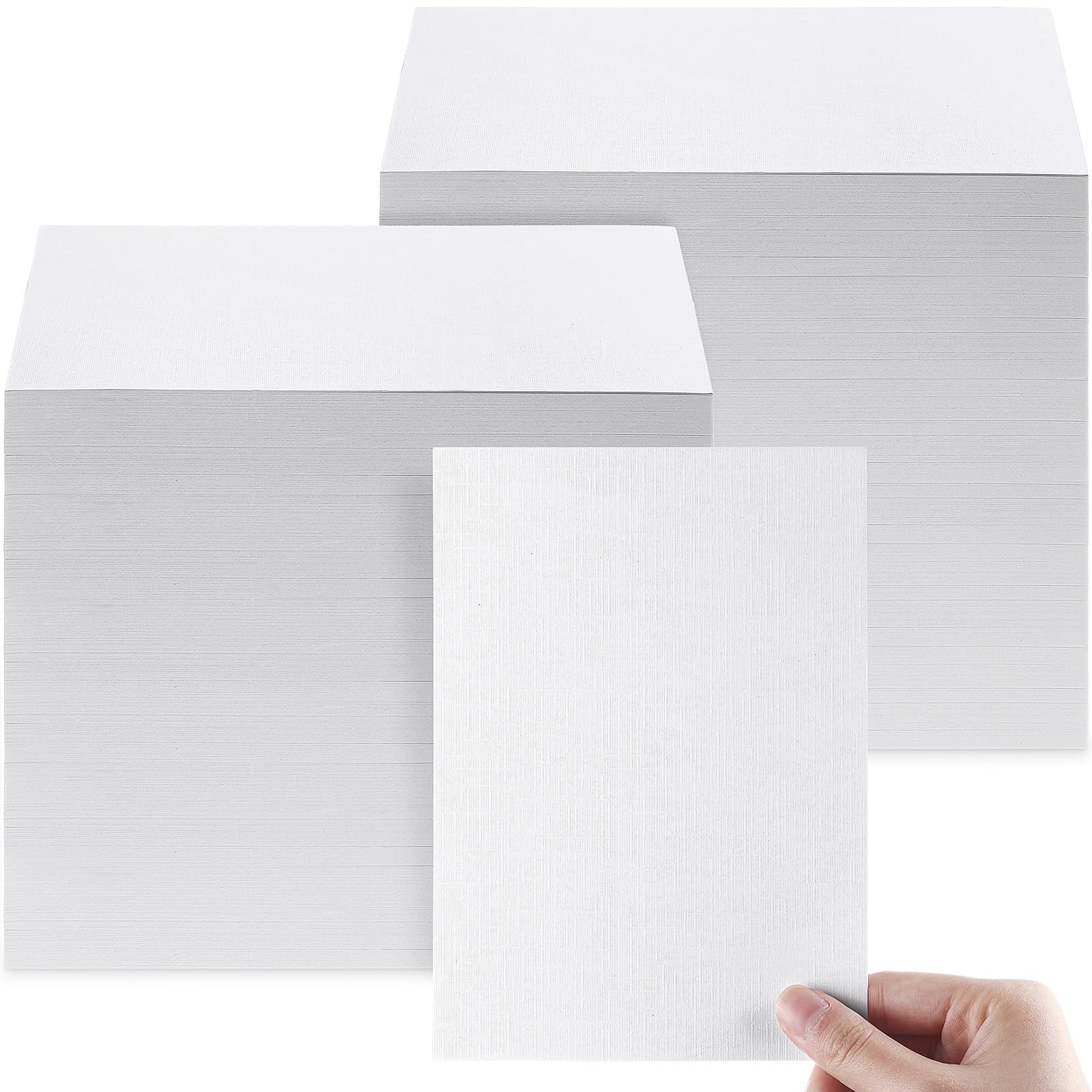 Geosar 500 Sheet Linen IFF17 Cardstock 5 x 7 Invitation Cardstock Heavy ...