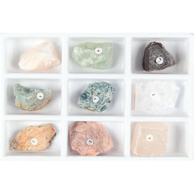 Geoscience 563840 Scott Resources Mohs Scale of Mineral Hardness Set ...