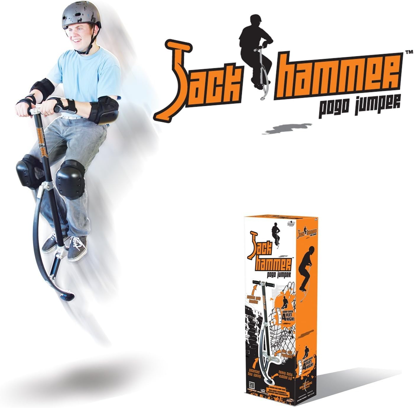 Geospace Jumparoo Hammer Extreme Pogo Jumper by Air Kicks - Walmart.com