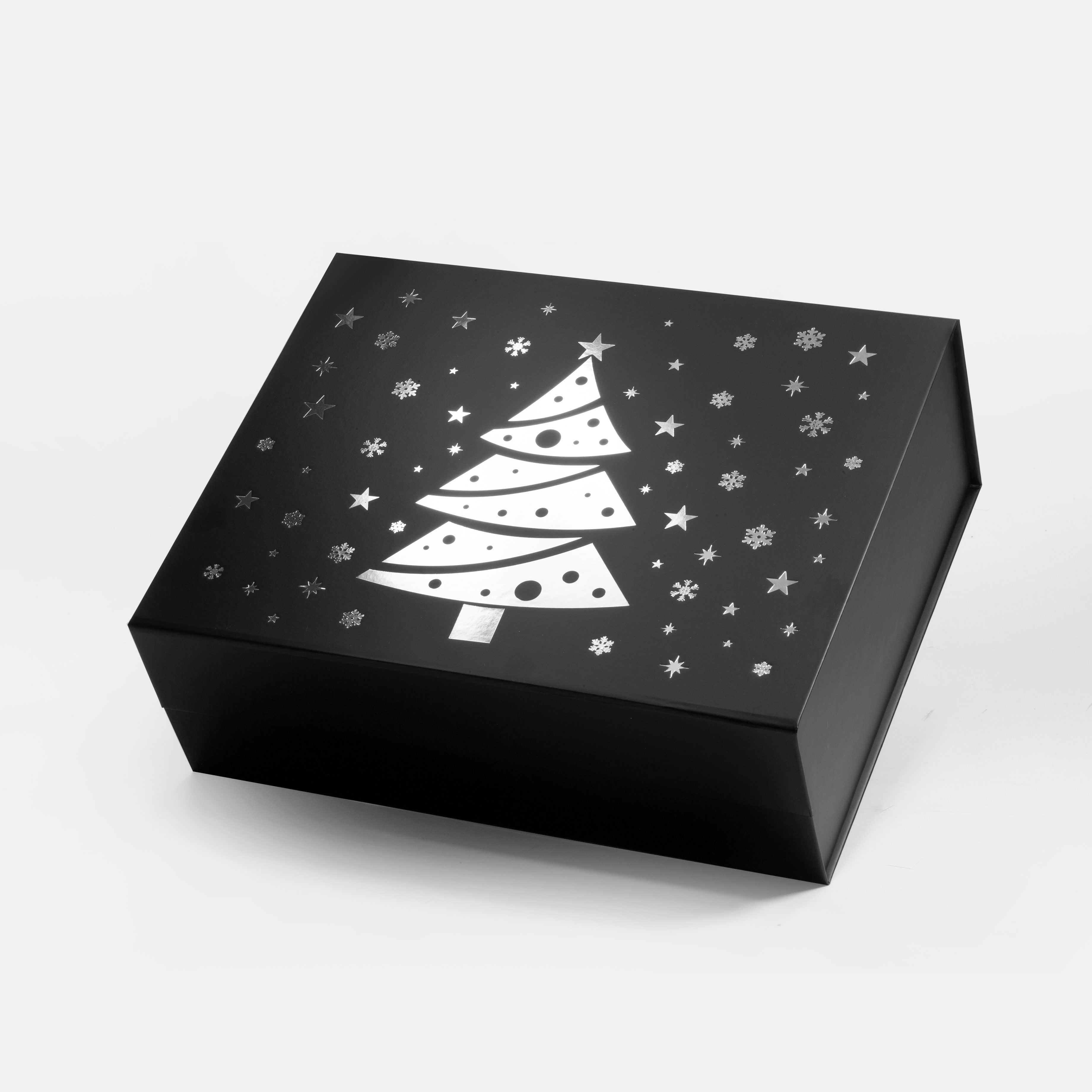 Geoto 13"×10"×4.52" A4 Deep Christmas Tree Painting Foldable Box for ...