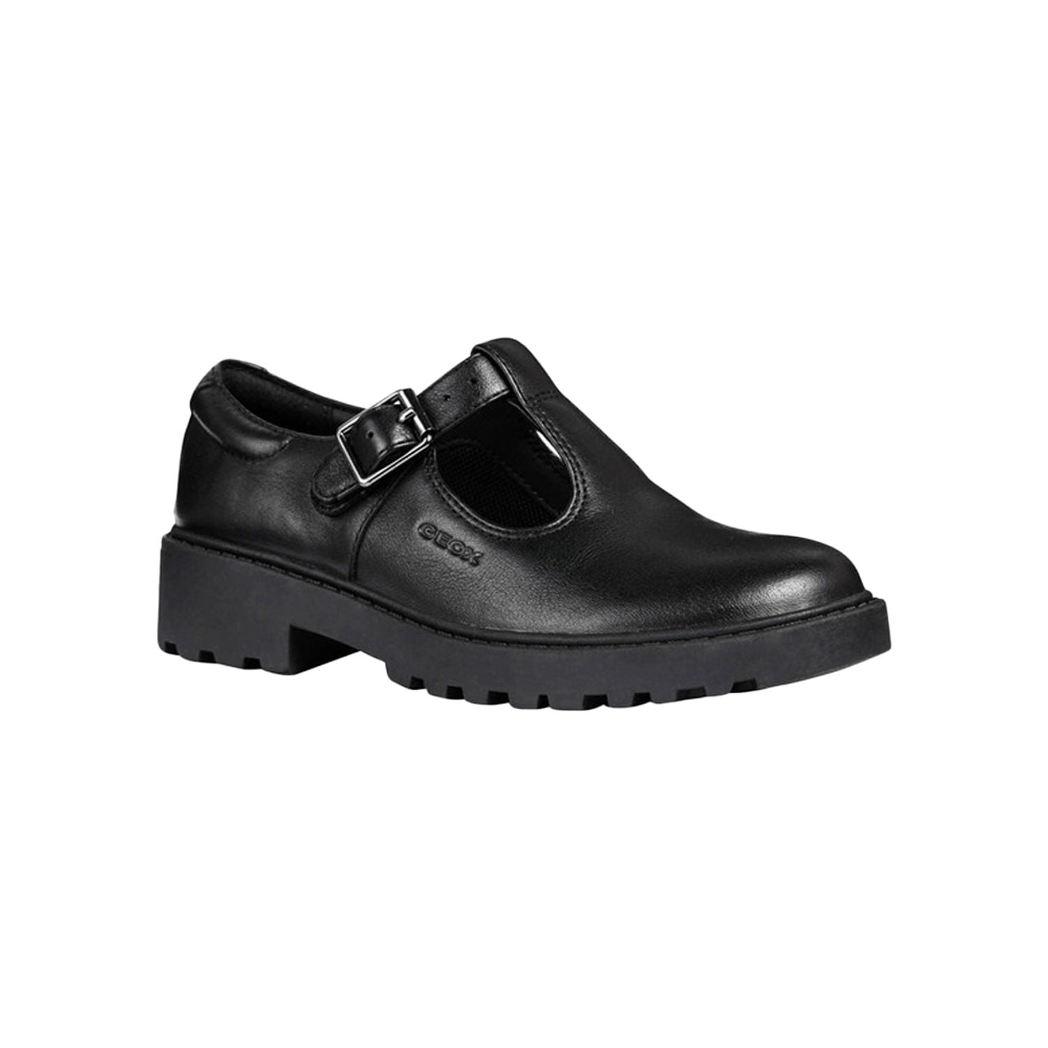 Geox Boys/Girls J Casey G E Leather School Shoes - Walmart.com