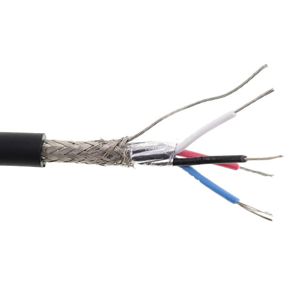 Gepco GEP-DLC224 DMX512 Lighting Control Cable, 24Awg 4C, Braid + Foil ...