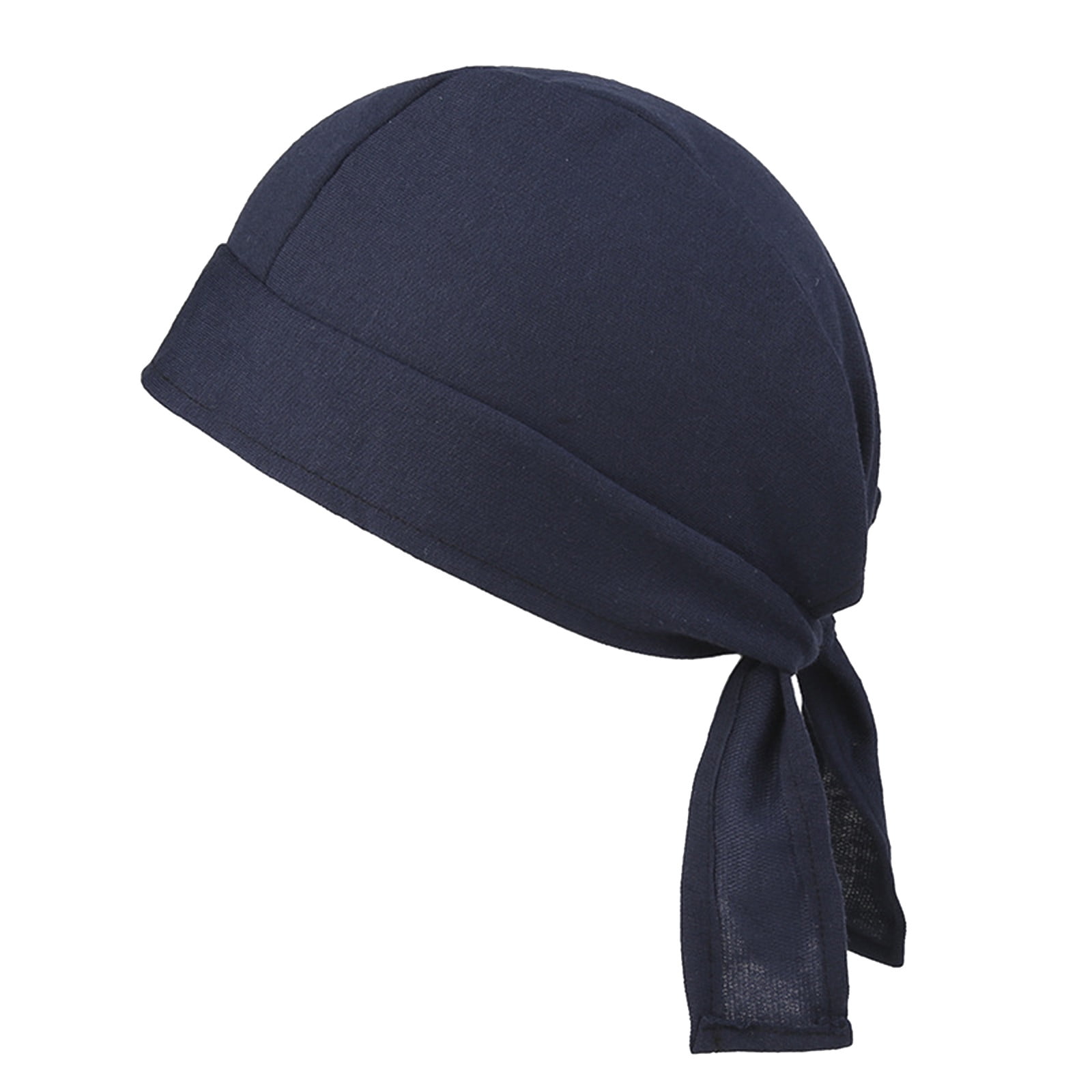 Gephdiin Turban Hat,Headband Women's Foldable Handmade Soild Print ...