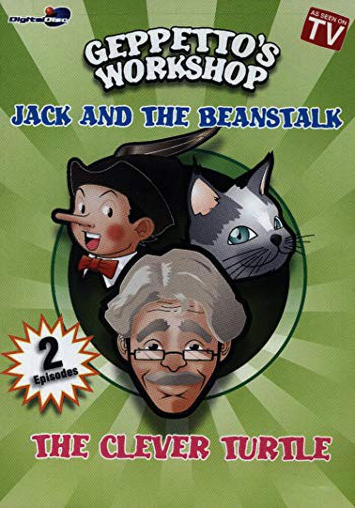 Geppetto'S Workshop Jack And The Beanstalk / The Clever Turtle [Dvd] - Walmart.com