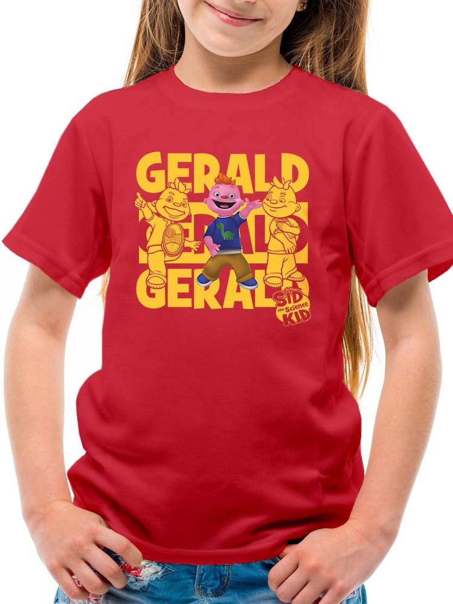 Gerald-Inspired Sid the Science Kid Character Art For Kids Youth's T-shirt - Walmart.com