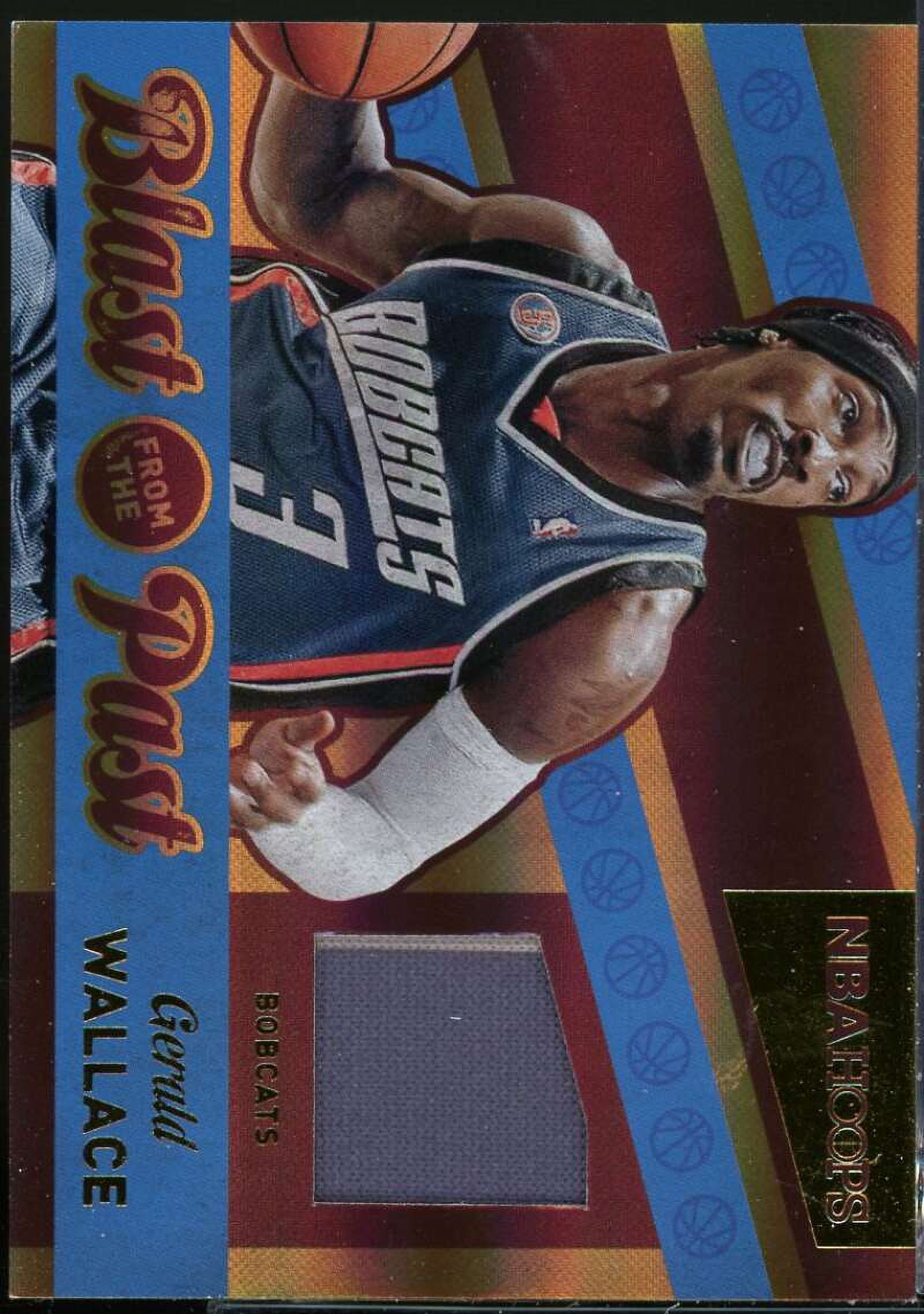 Gerald Wallace Card 2014-15 Hoops Blast from the Past Memorabilia #33 ...