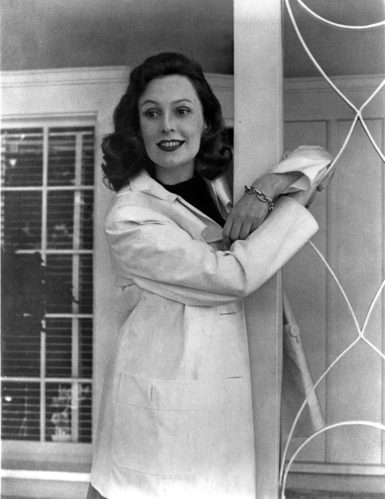 Geraldine Fitzgerald on Doctor's Uniform smiling Photo Print (24 x 30 ...