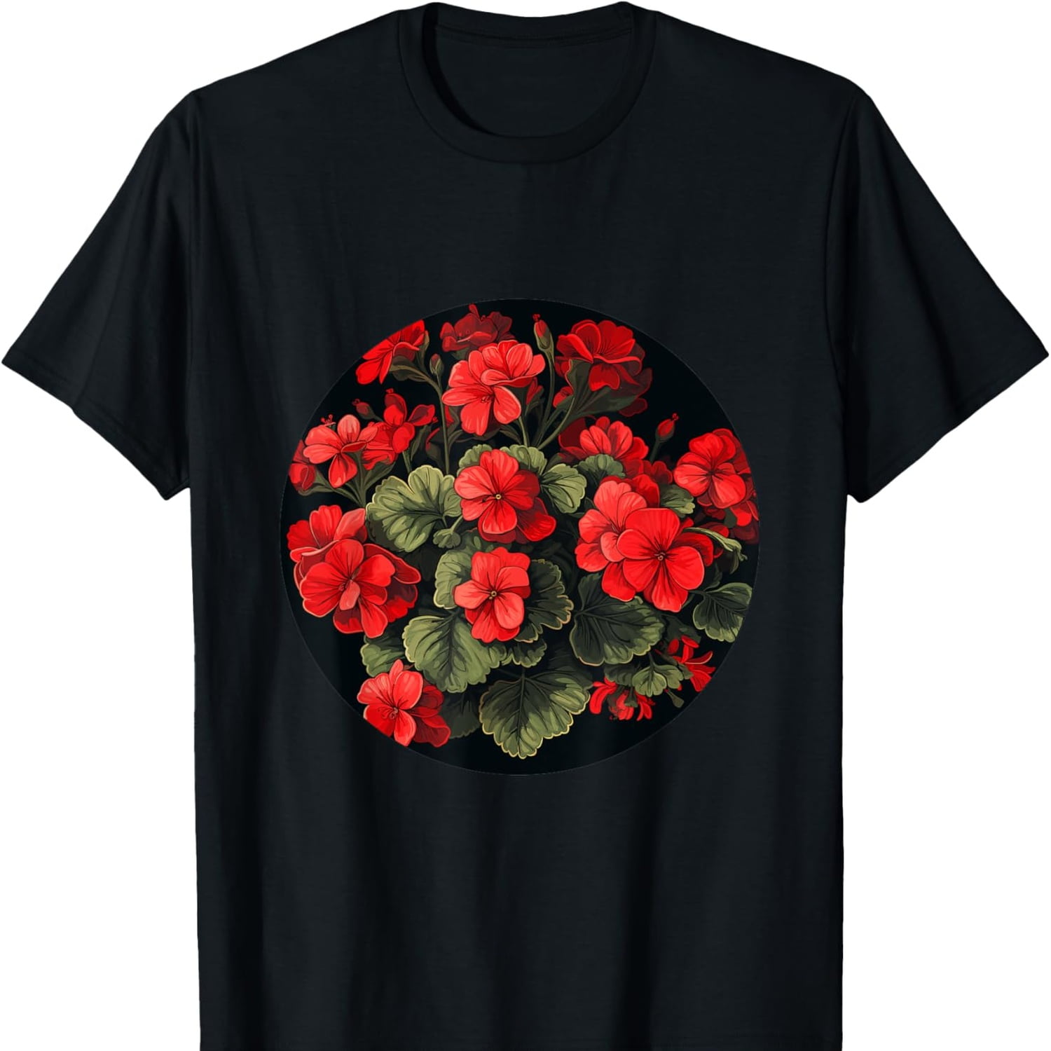 GeranI1Um Flower Design Flower Garden Hobby Gardener T-S1Hirt - Walmart.com