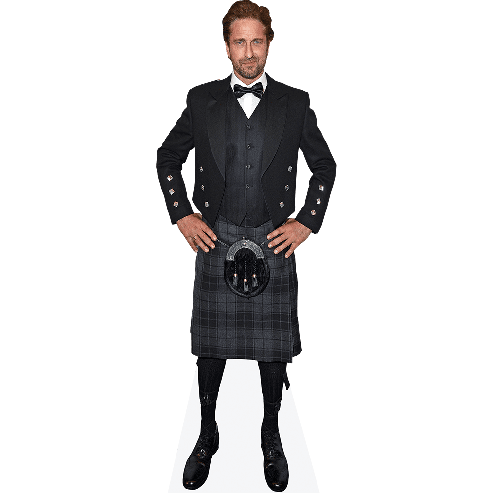 Gerard Butler (Kilt) Lifesize Cardboard Cutout Standee - Walmart.com
