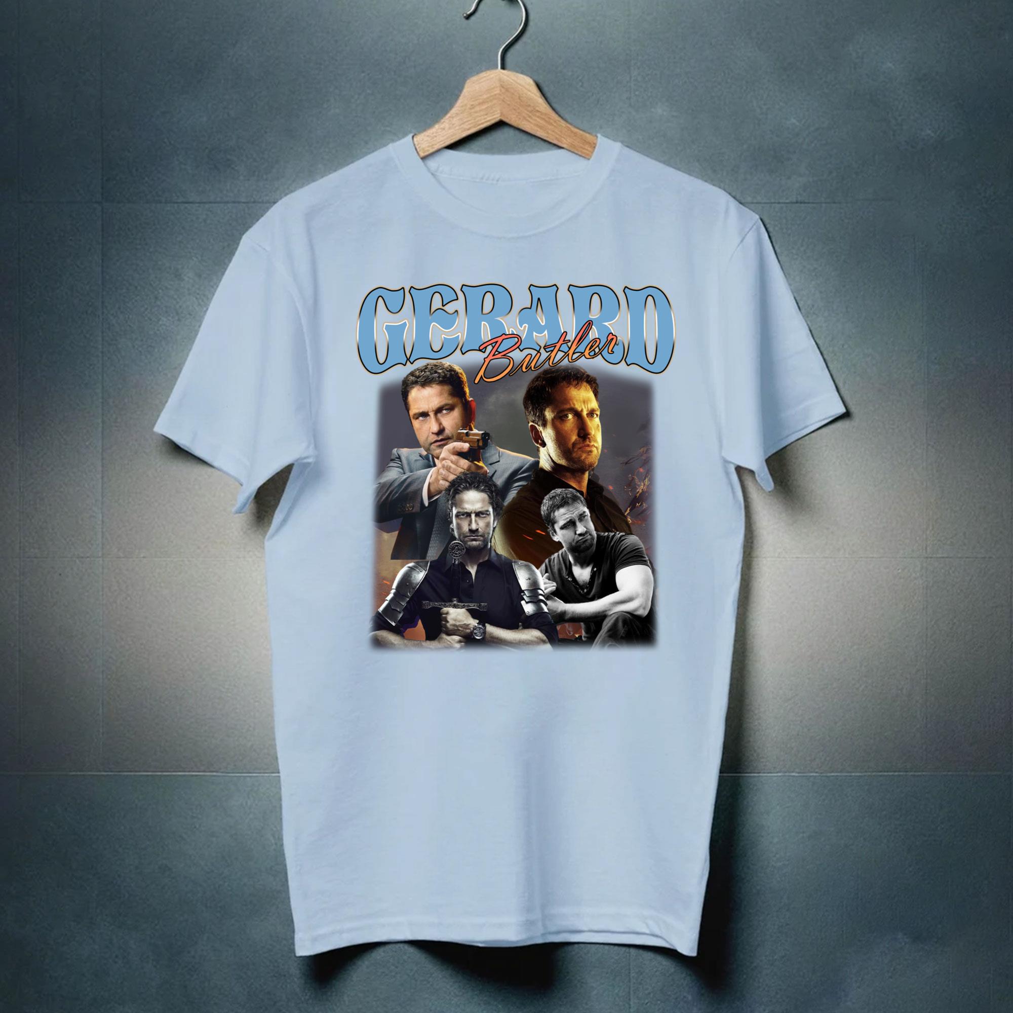 Gerard Butler Unisex Shirt, Gerard Butler TShirt Gift For Him and Her ...