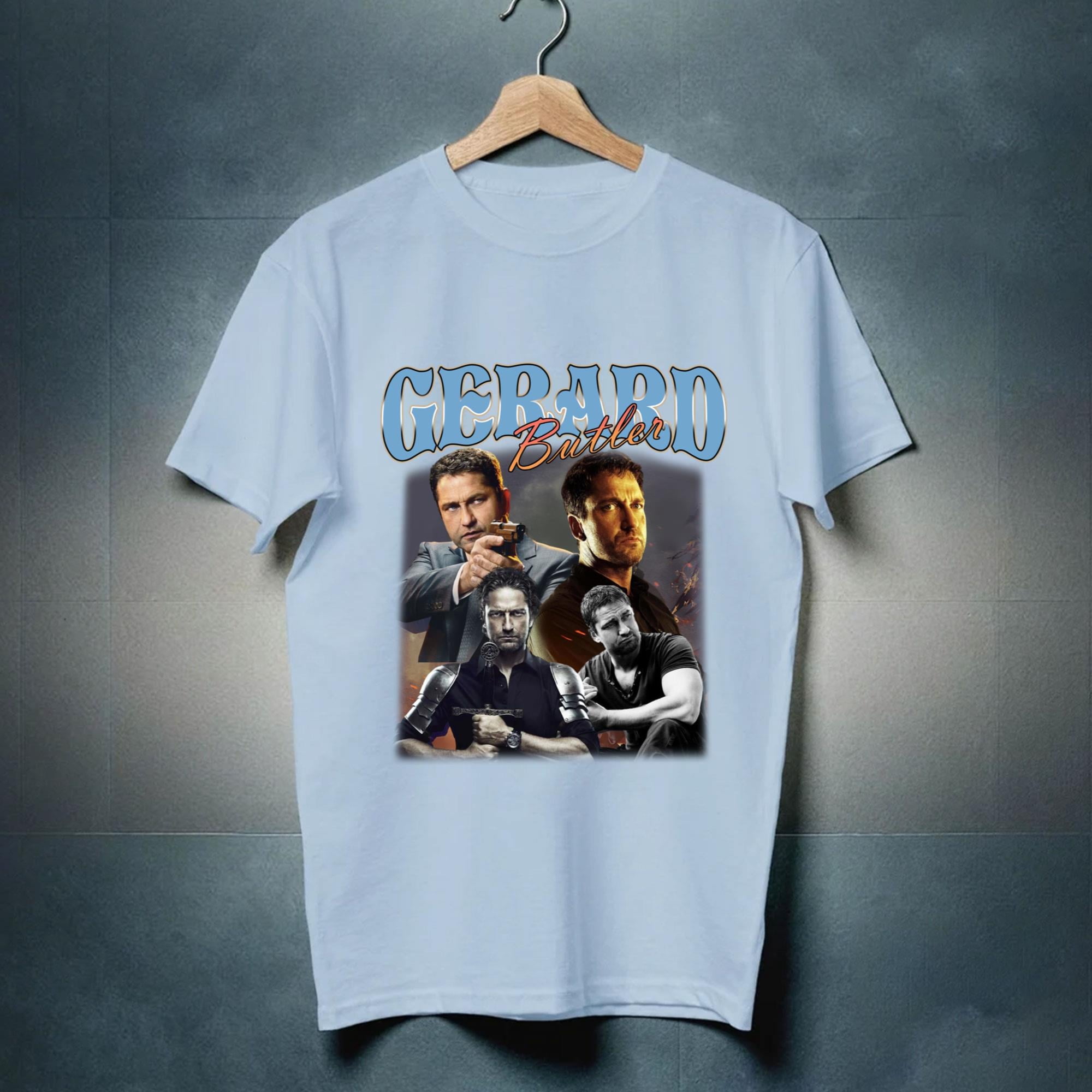 Gerard Butler Unisex Shirt, Gerard Butler TShirt Gift For Him and Her ...