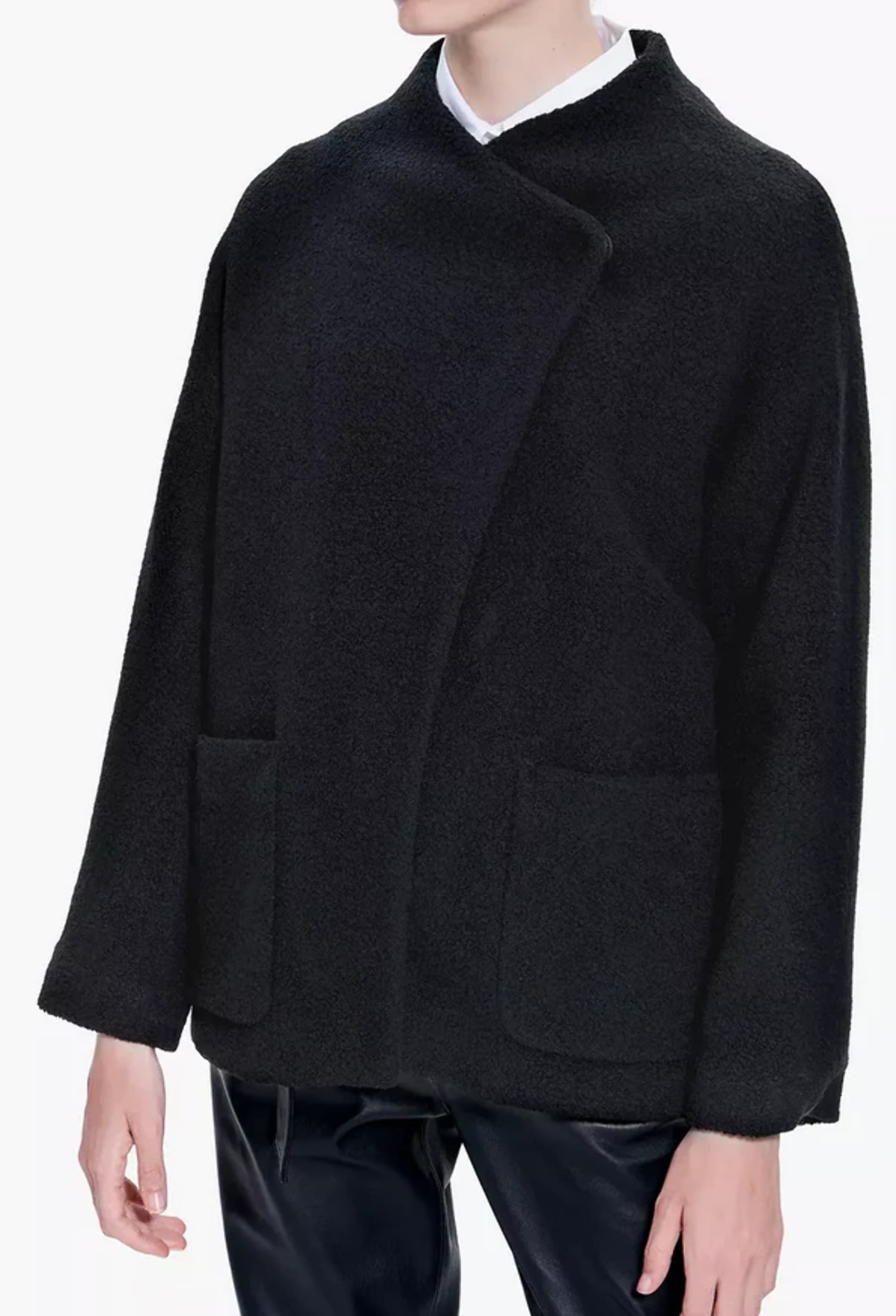 Gerard Darel Vicky High Neck Coat - Walmart.com