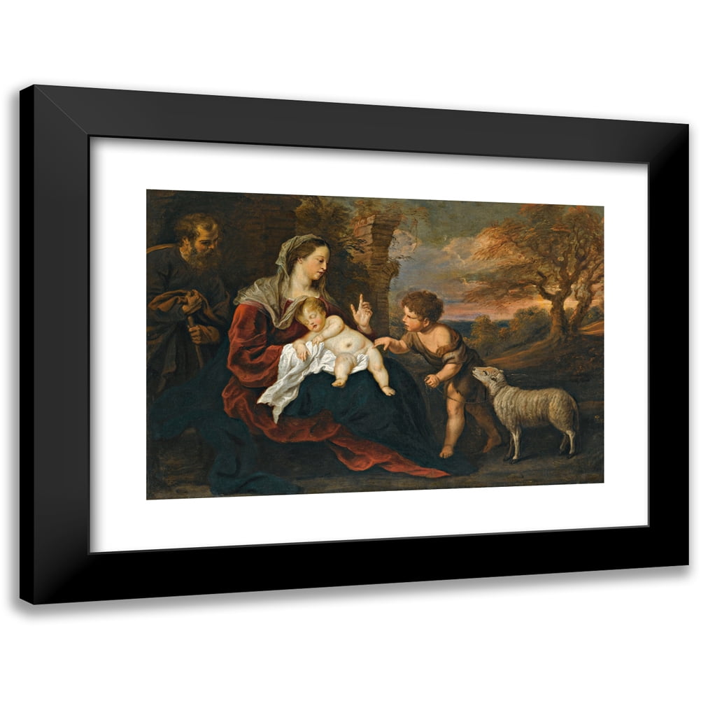 Gerard Seghers 14x11 Black Modern Framed Museum Art Print Titled - The ...