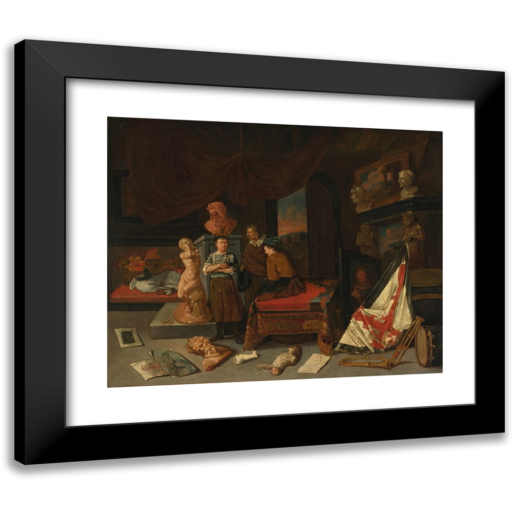 Gerard Thomas 14x12 Black Modern Framed Museum Art Print Titled - A ...