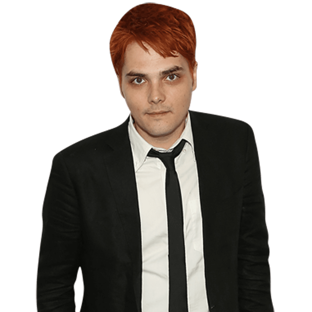Gerard Way (Suit) Half Body Buddy Cutout - Walmart.com