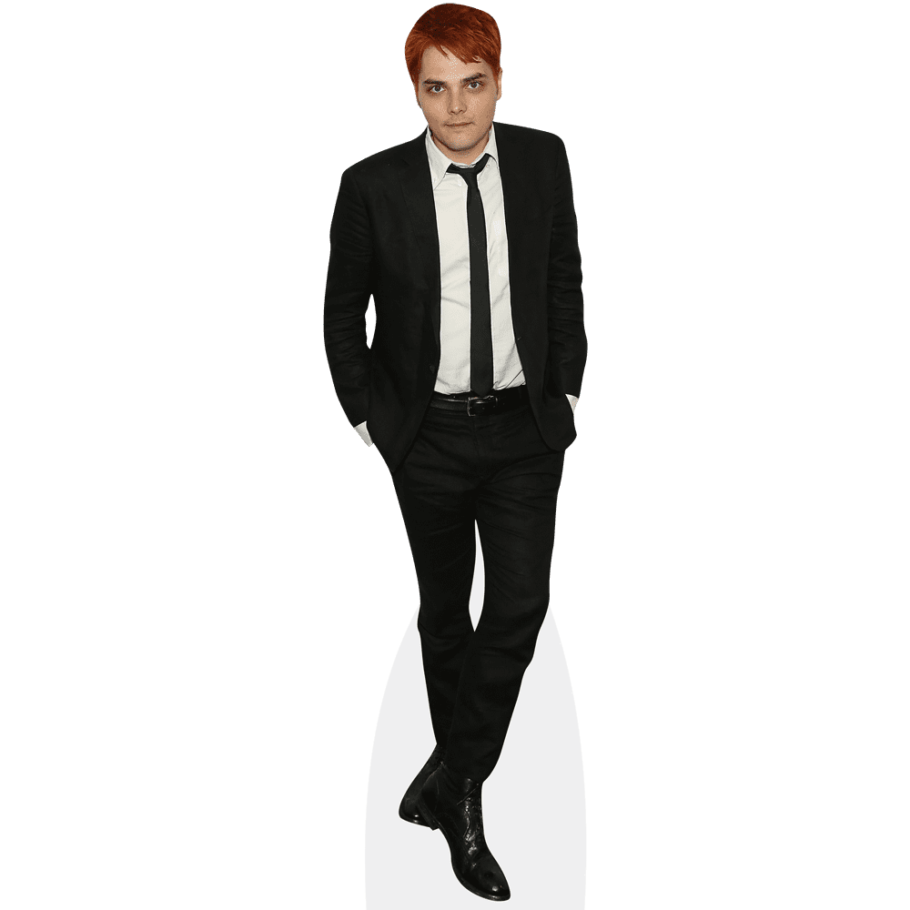 Gerard Way (Suit) Mini Cardboard Cutout Standee - Walmart.com