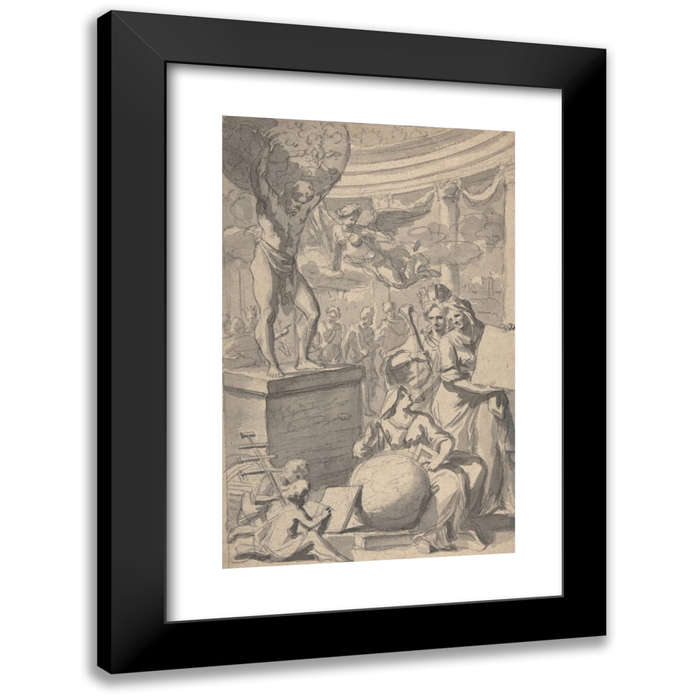 Gerard de Lairesse 11x14 Black Modern Framed Museum Art Print Titled ...