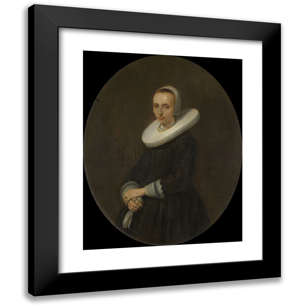 Gerard ter Borch 15x18 Black Modern Framed Museum Art Print Titled ...