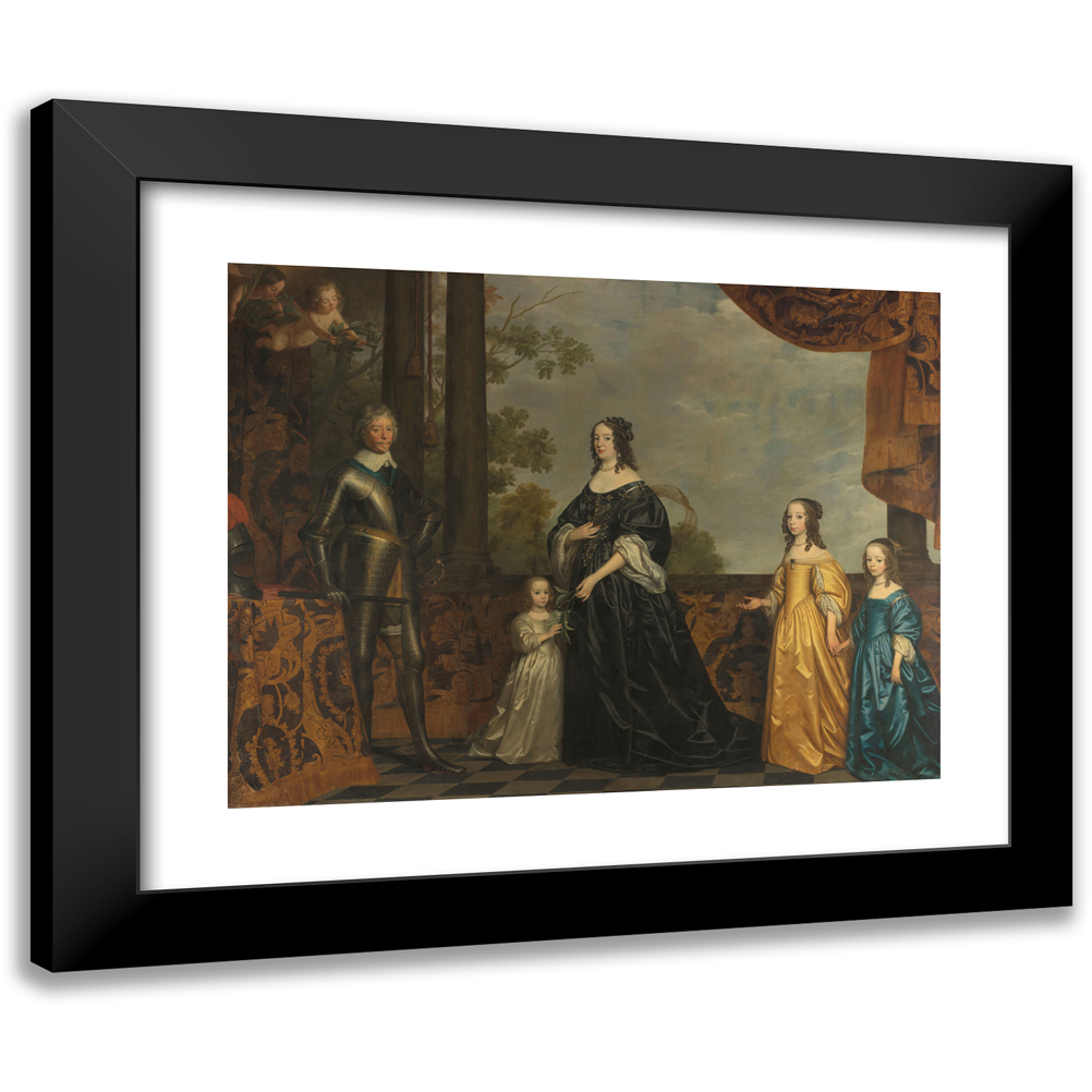 Gerard van Honthorst 18x15 Black Modern Framed Museum Art Print Titled ...