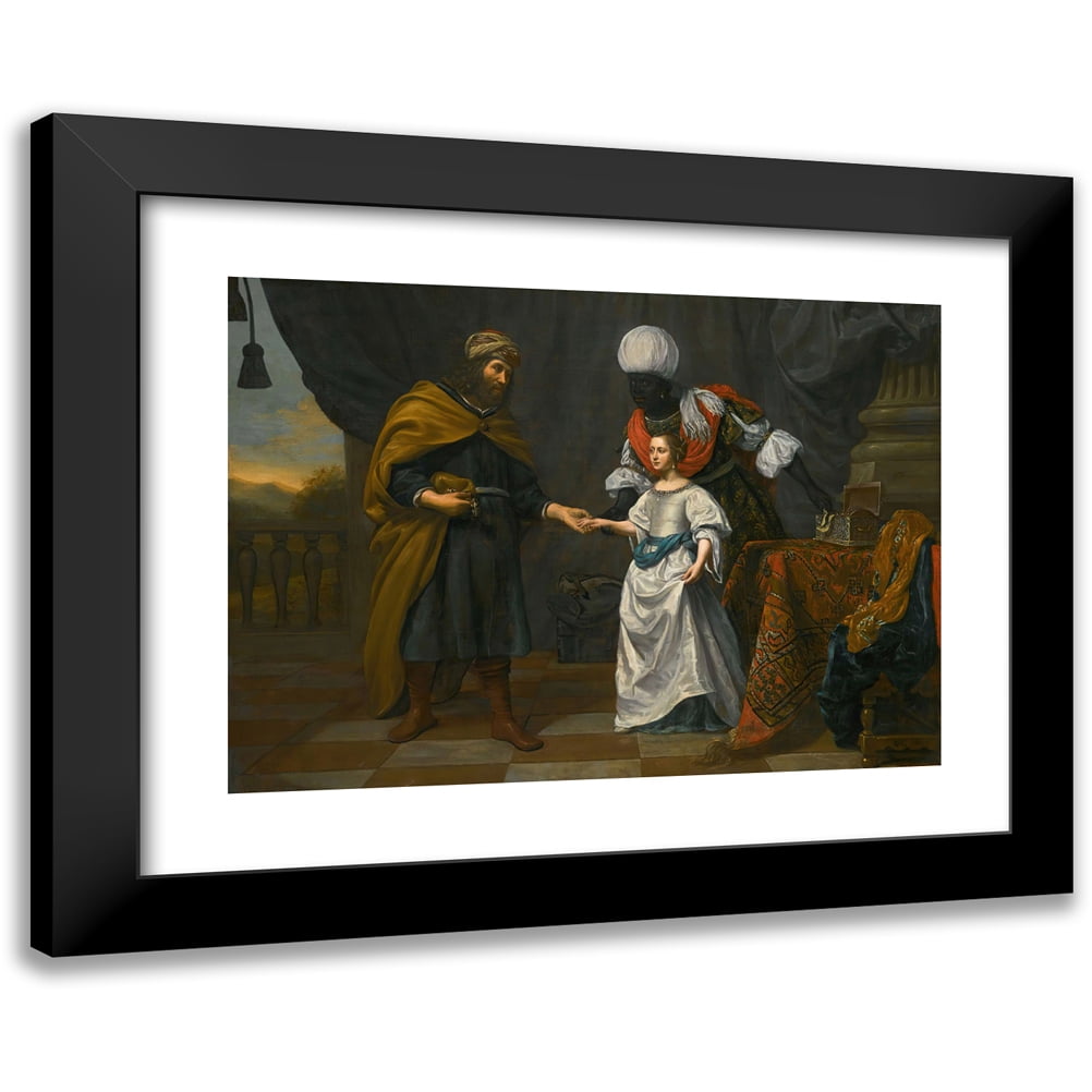 Gerard van Kuijl 14x11 Black Modern Framed Museum Art Print Titled - An ...