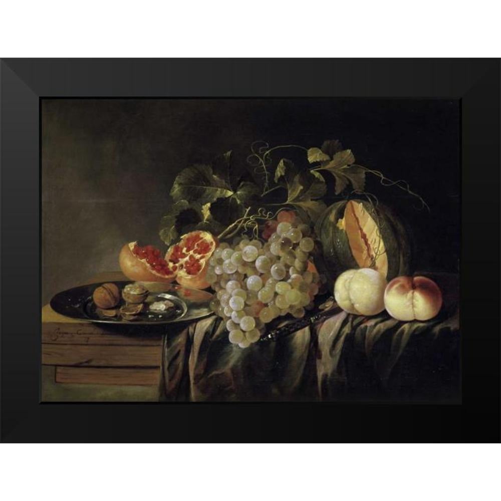 Gerardi, Jasper 24x18 Black Modern Framed Museum Art Print Titled ...