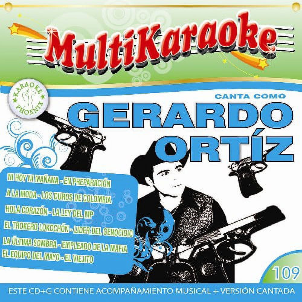Gerardo Ortiz - Karaoke: Gerardo Ortiz - Exitos - Music & Performance - CD - Walmart.com