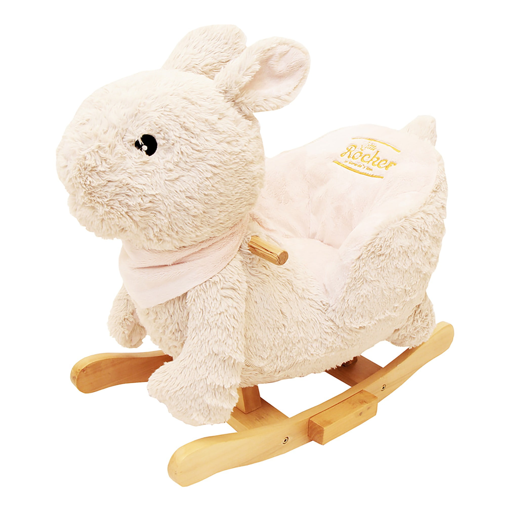 Gerardo's Toys: Little Rockers - Bunny - Wooden Plush Ride-On Rocking ...