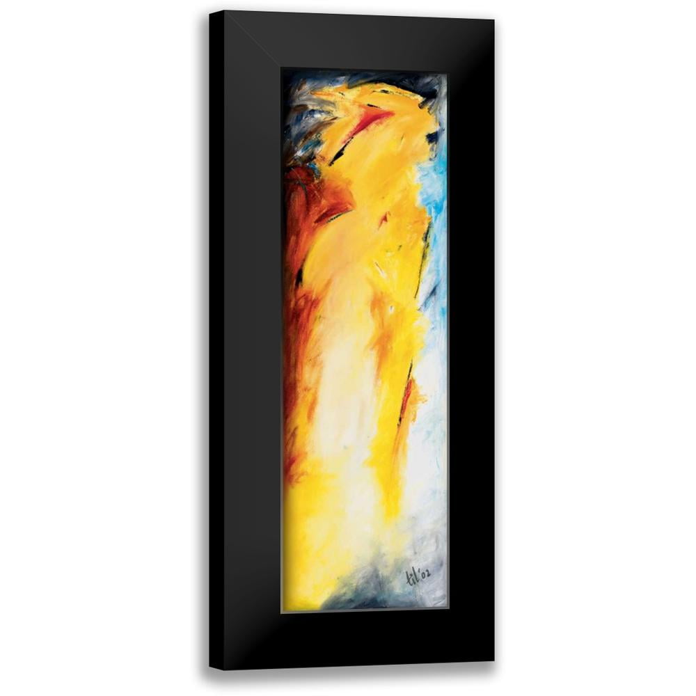 Gerbecks, Tilly 10x24 Black Modern Framed Museum Art Print Titled ...